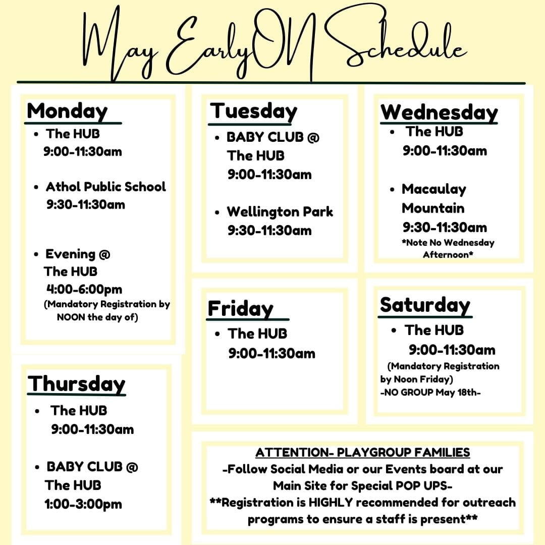 Playgroups | The HUB Child & Family Centre